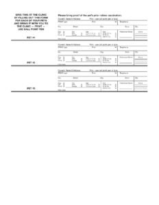 Rabies Clinic Form - The Humane Society of Harford County